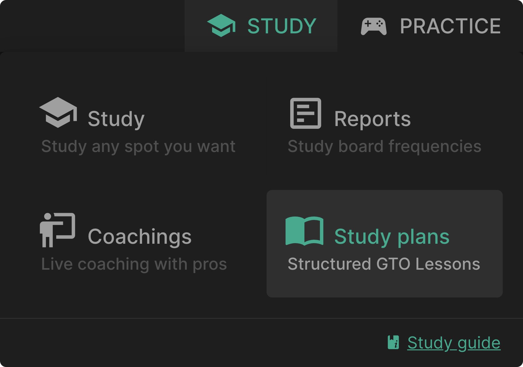 New Spins solutions, Study Plans & EV Comparison | GTO Wizard