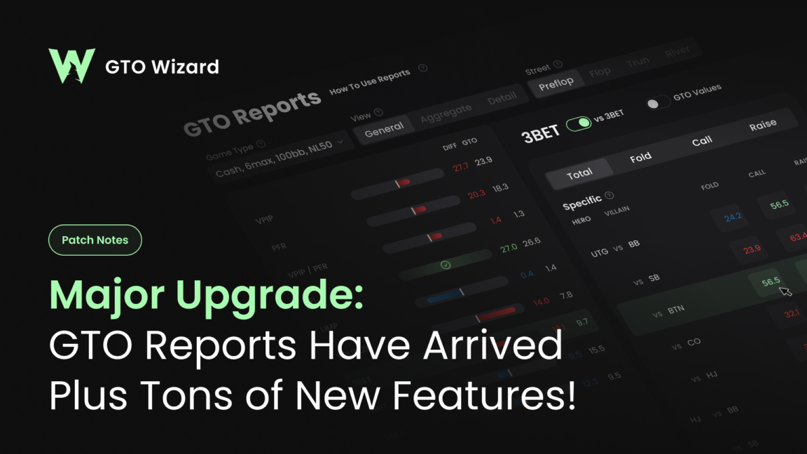 Introducing GTO Wizard AI | GTO Wizard
